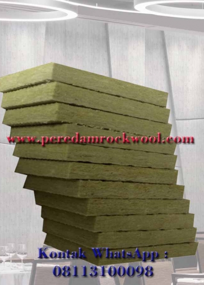 Jual Rockwool Slab D.60 Aneka Isolasi - PEREDAM ROCKWOOL