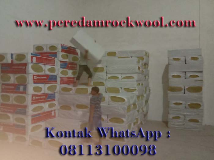 Jual Rockwool Slab D80 Peredam Suara - PEREDAM ROCKWOOL