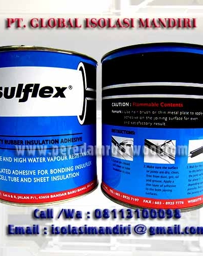 Jual Lem Insulflex Perekat 800ml Terbaik - PEREDAM ROCKWOOL