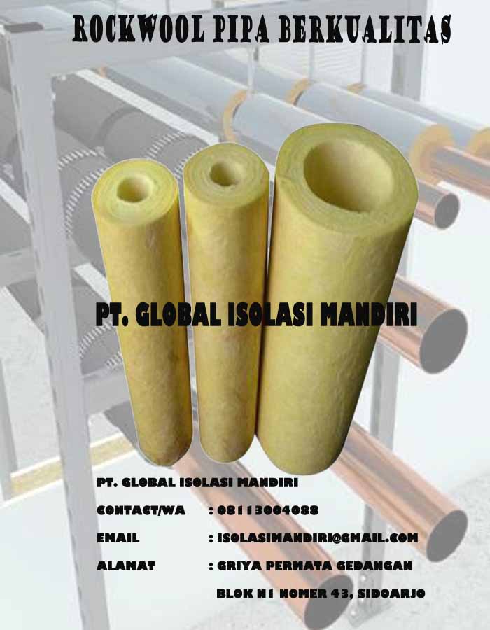 ROCKWOOL PIPA MURAH BERKUALITAS 50MM