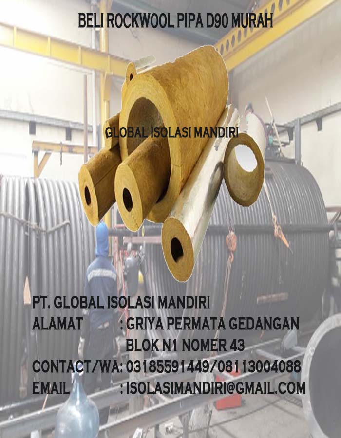 Rockwool Pipa 4 Inci Rokwool Pipa