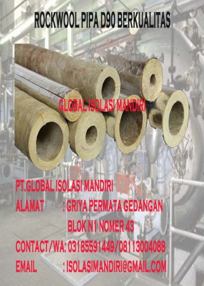 Rockwool Pipa 4 Inci Rokwool Pipa
